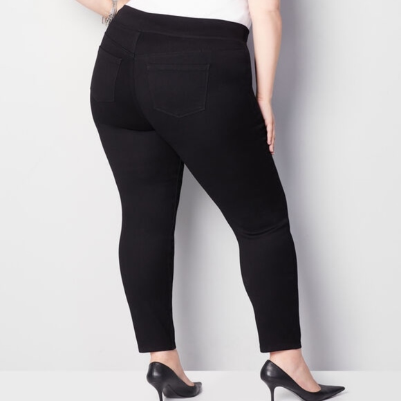 Avenue | Jeans | Avenue Black Pullon Butter Denim Skinny Jeans Nwt ...
